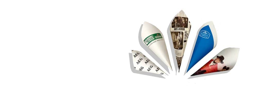 Personalised Chip Cones - PaperChipCones.co.uk